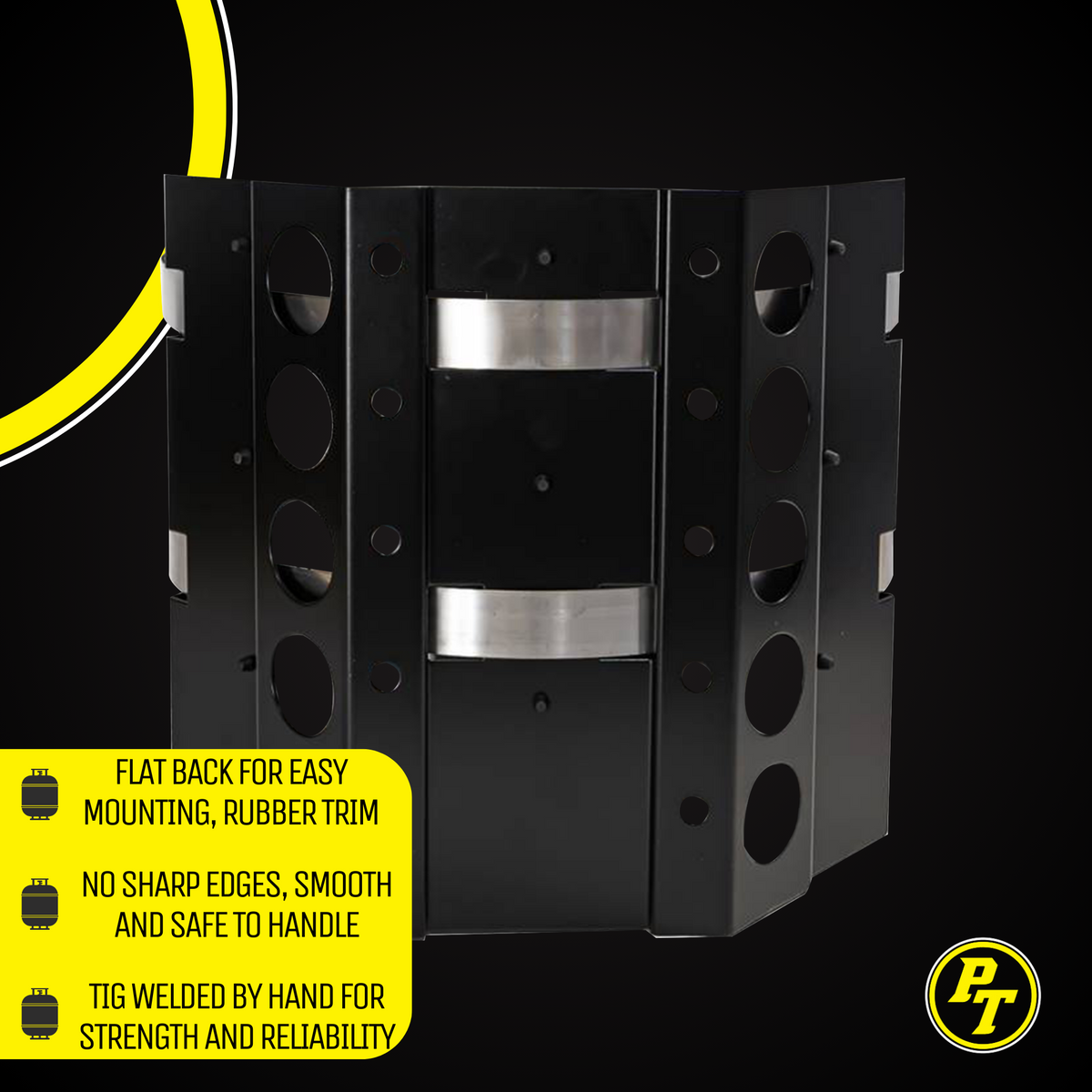 Sumatra MARINE Bracket for 20 lb. Steel BBQ Propane Tank – Power Tank