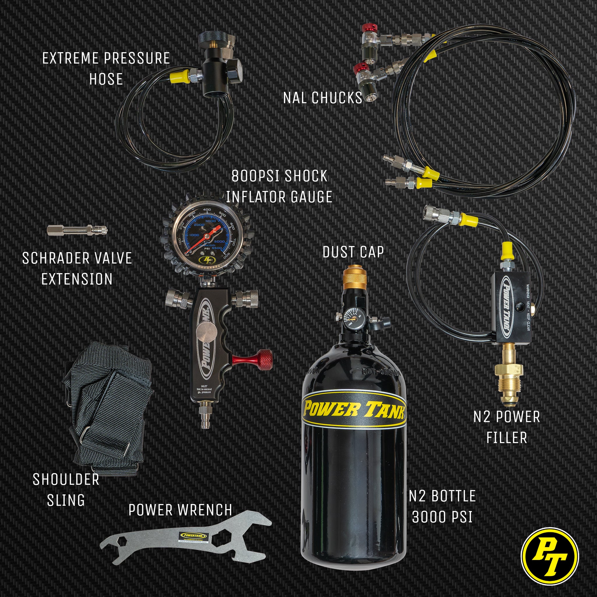 ORI Shock Boss™ V2 - 800 psi Dual Fill Strut Inflator - Portable Nitro ...