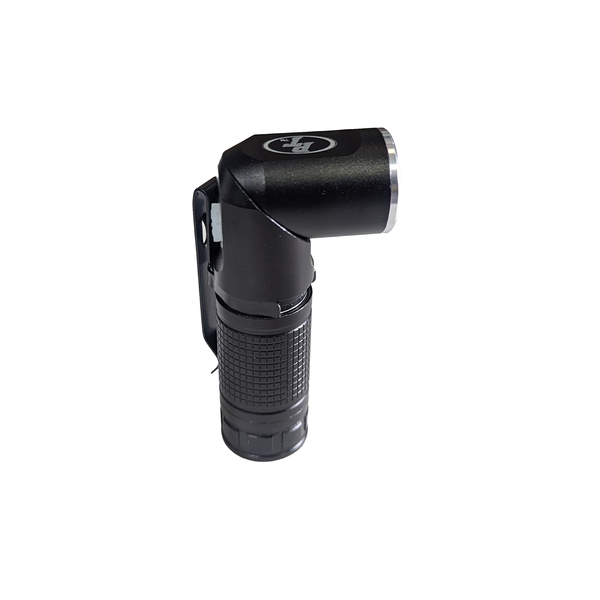 Power Light - Rechargeable flashlight with swivel head, magnet, clip,