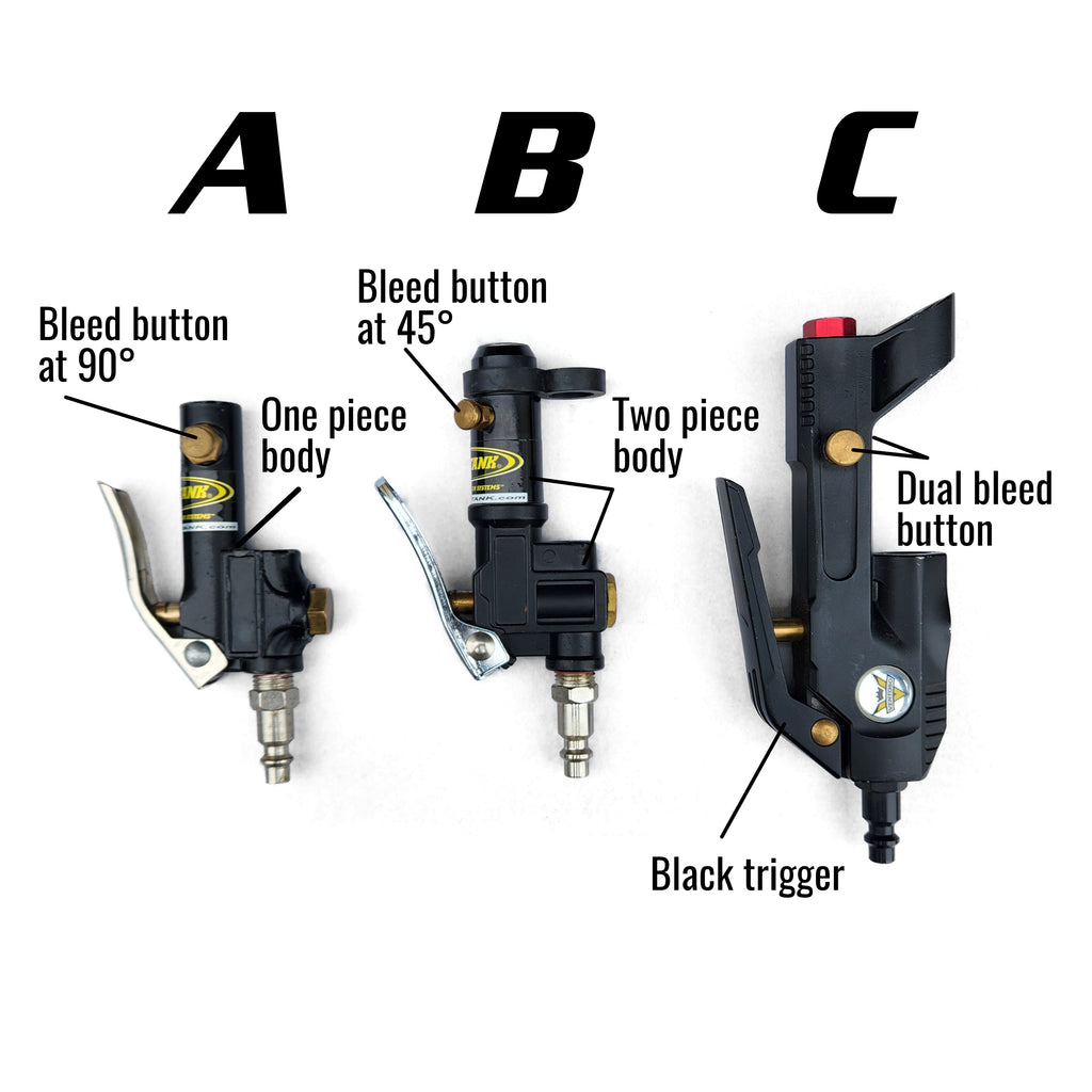 Tire Inflator Replacement Hose - 2 foot or 6 foot