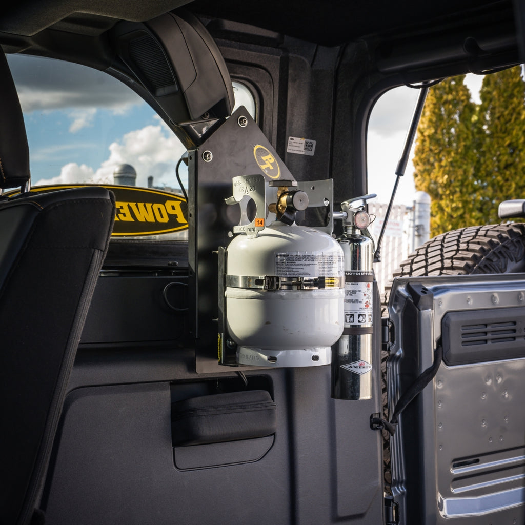 4 Door Bronco Plate - Power Tank or Propane Tank mount (2021+)