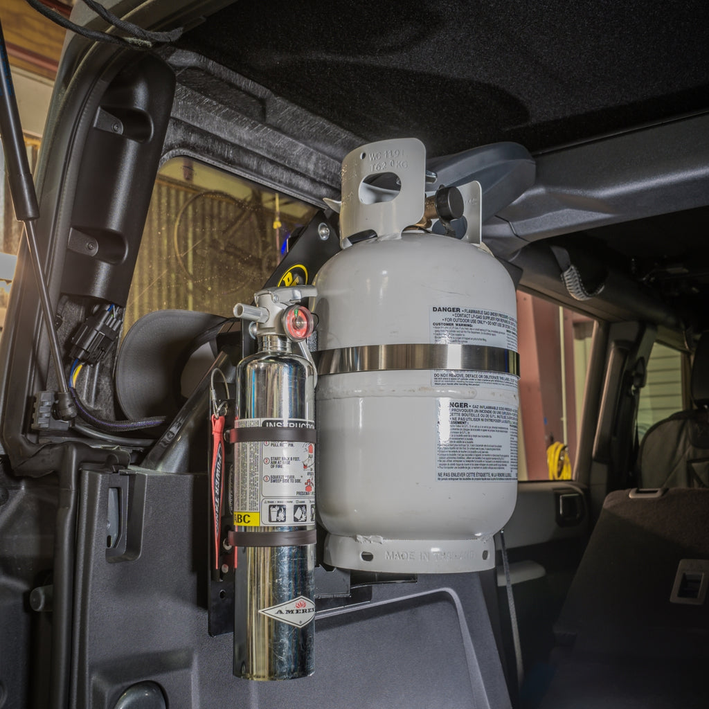 4 Door Bronco Plate - Power Tank or Propane Tank mount (6th Gen 2021+)