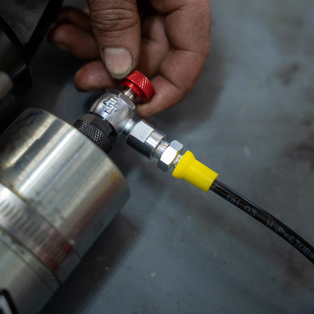 PT Shock Chuck™ - No Air Loss Tire and Shock chuck for hi-pressure app